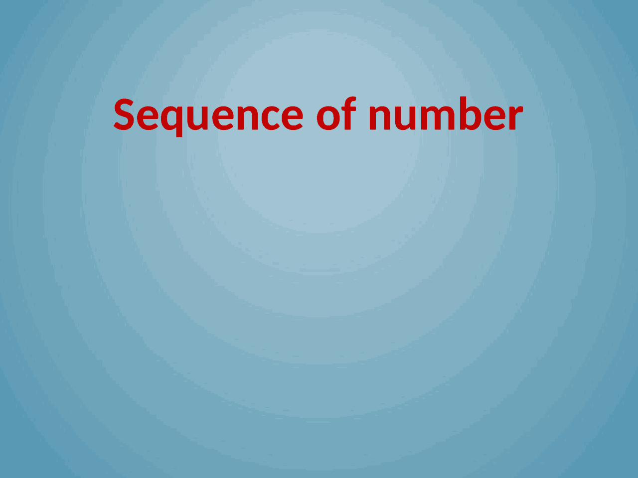 a sequence is an enumerated collection of objects in which repetitions ...