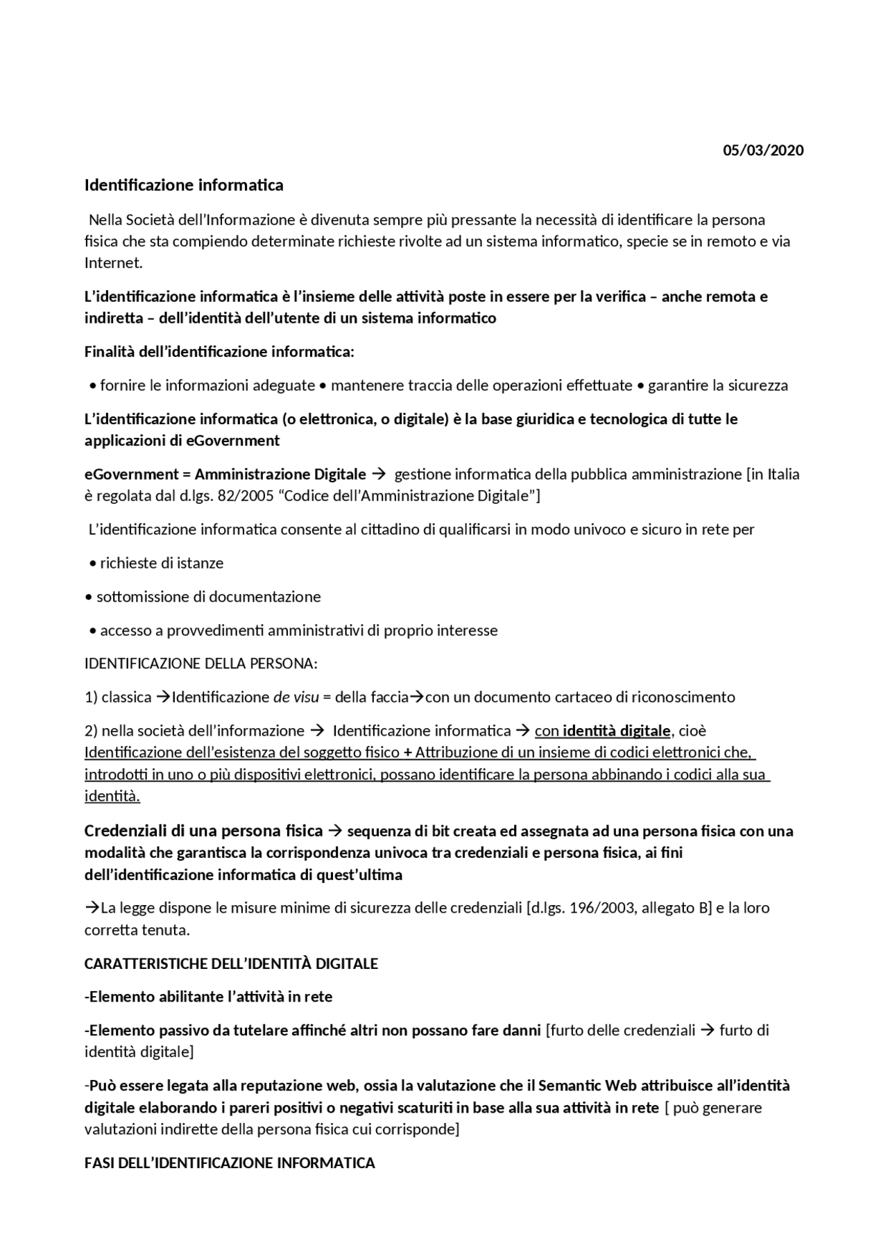 Appunti Di Informatica Docsity