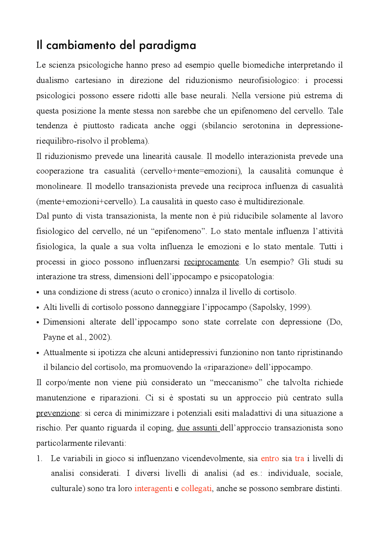 Appunti Psicologia Dello Sviluppo Tipico E Atipico Appunti Di