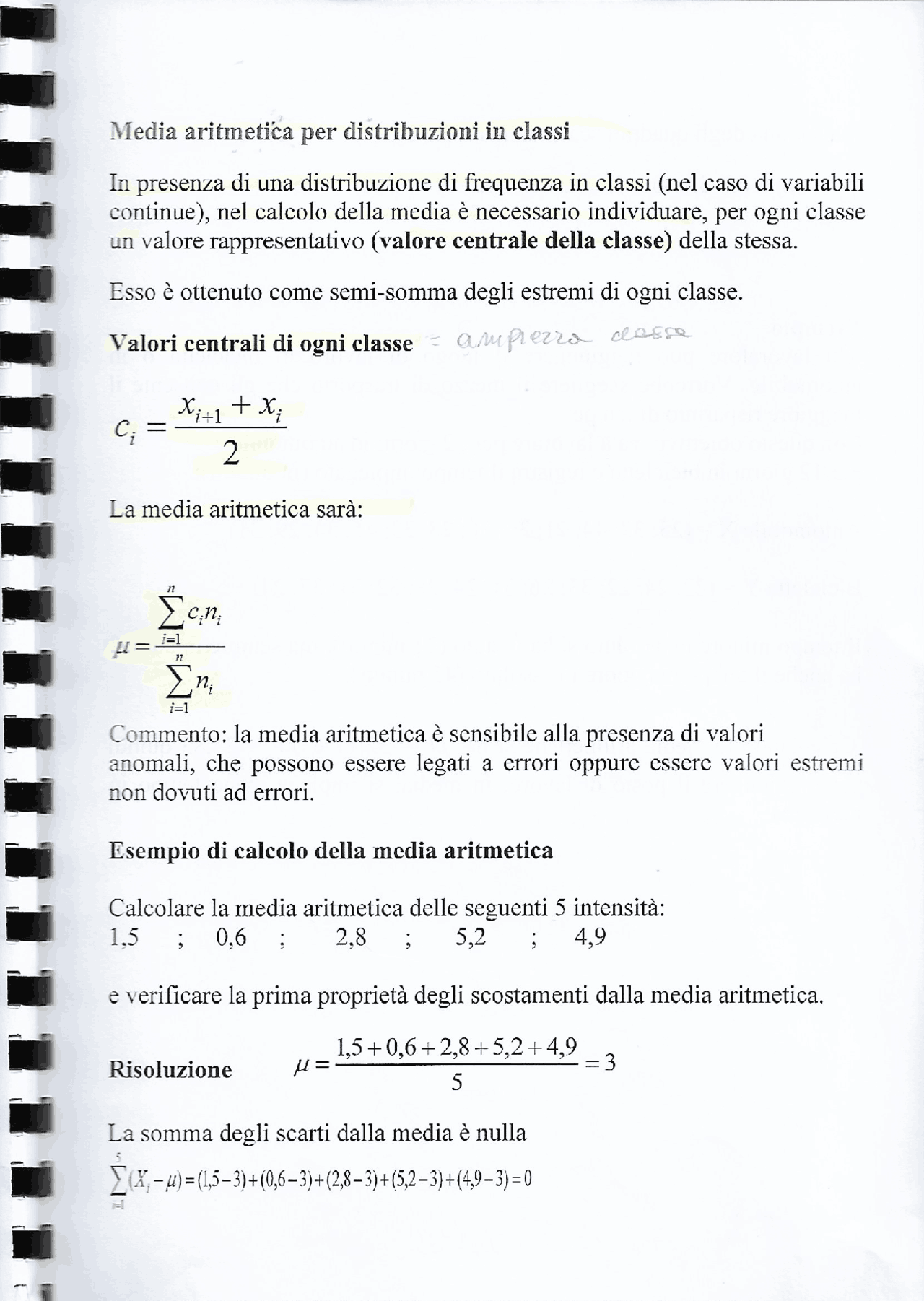 Statistica Descrittiva Pt 3 Docsity