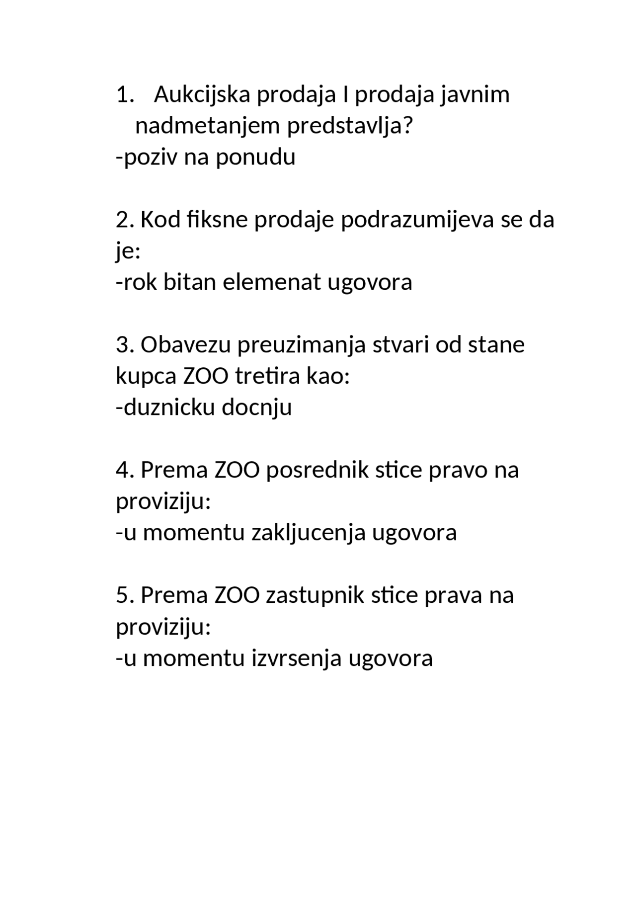 Test ( pitanja i odgovori) iz Trgovinskog prava | Ispiti' predlog ...