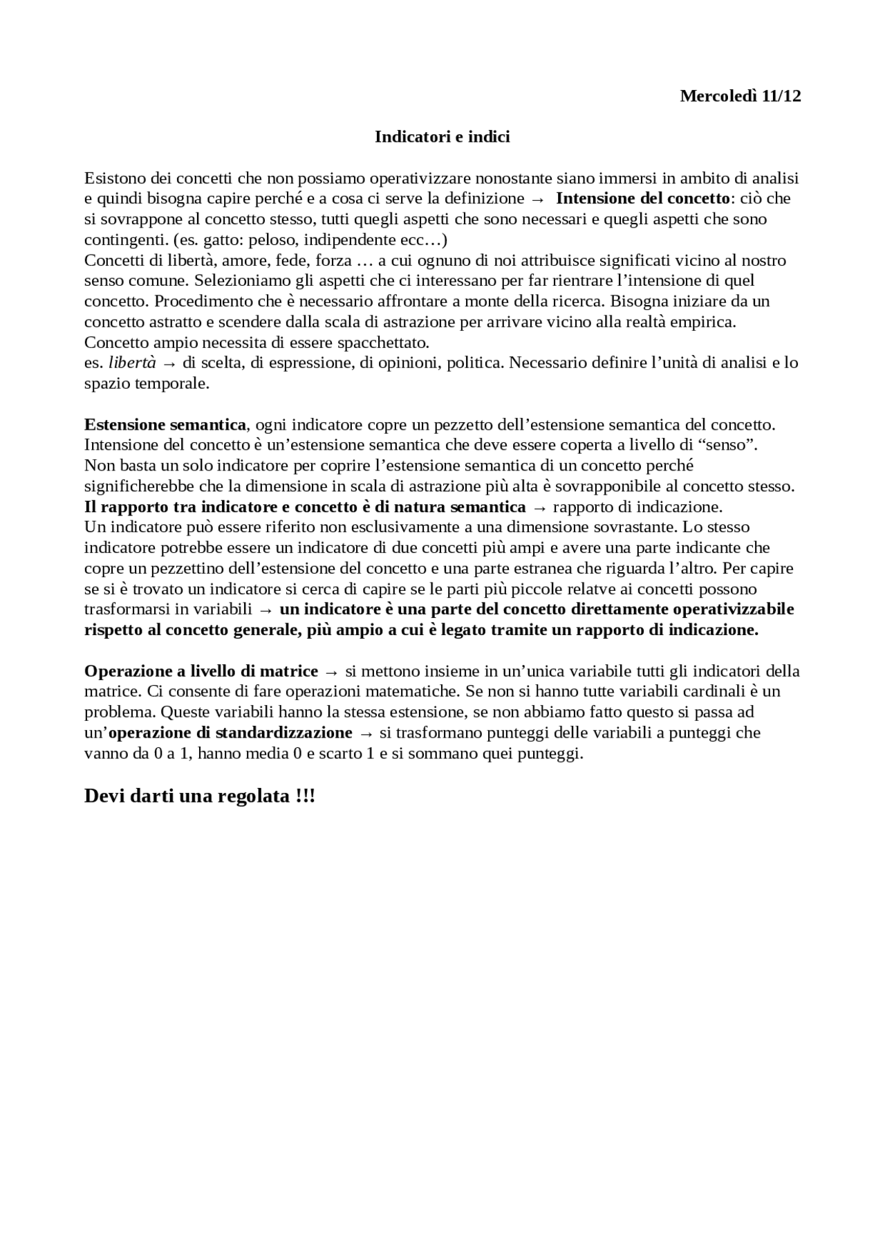 Metodologia Della Ricerca Docsity