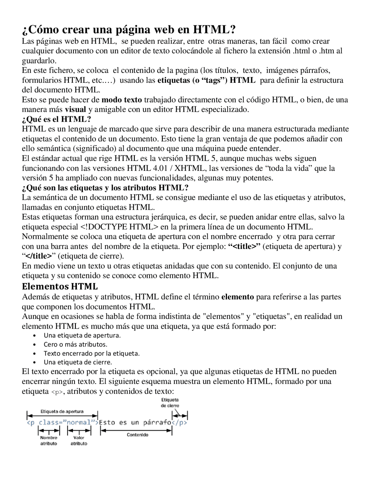Como Crear Una Página Web Por Medio De Html Docsity