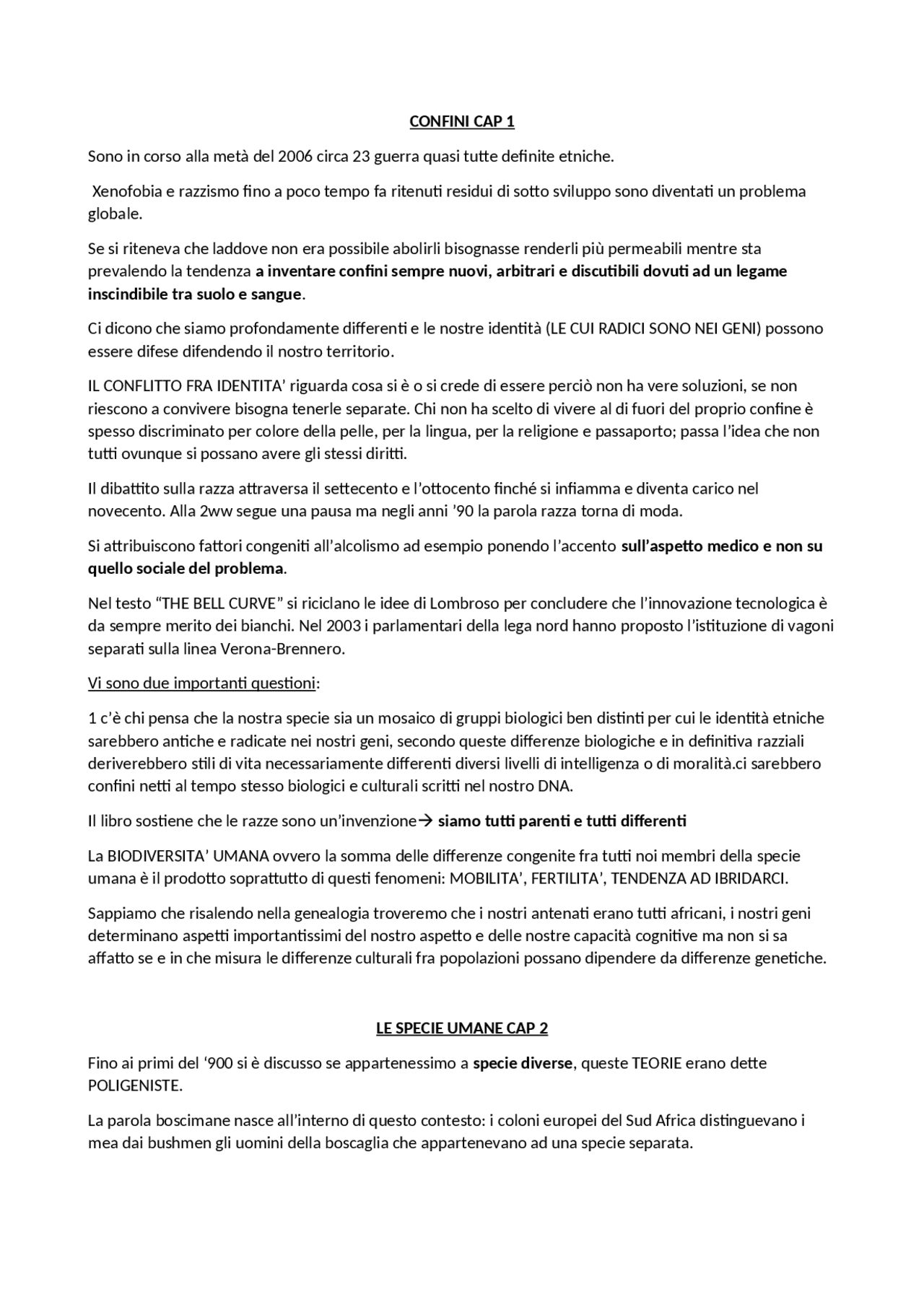 Linvenzione Delle Razze Barbujani Appunti Di Storia Moderna Docsity