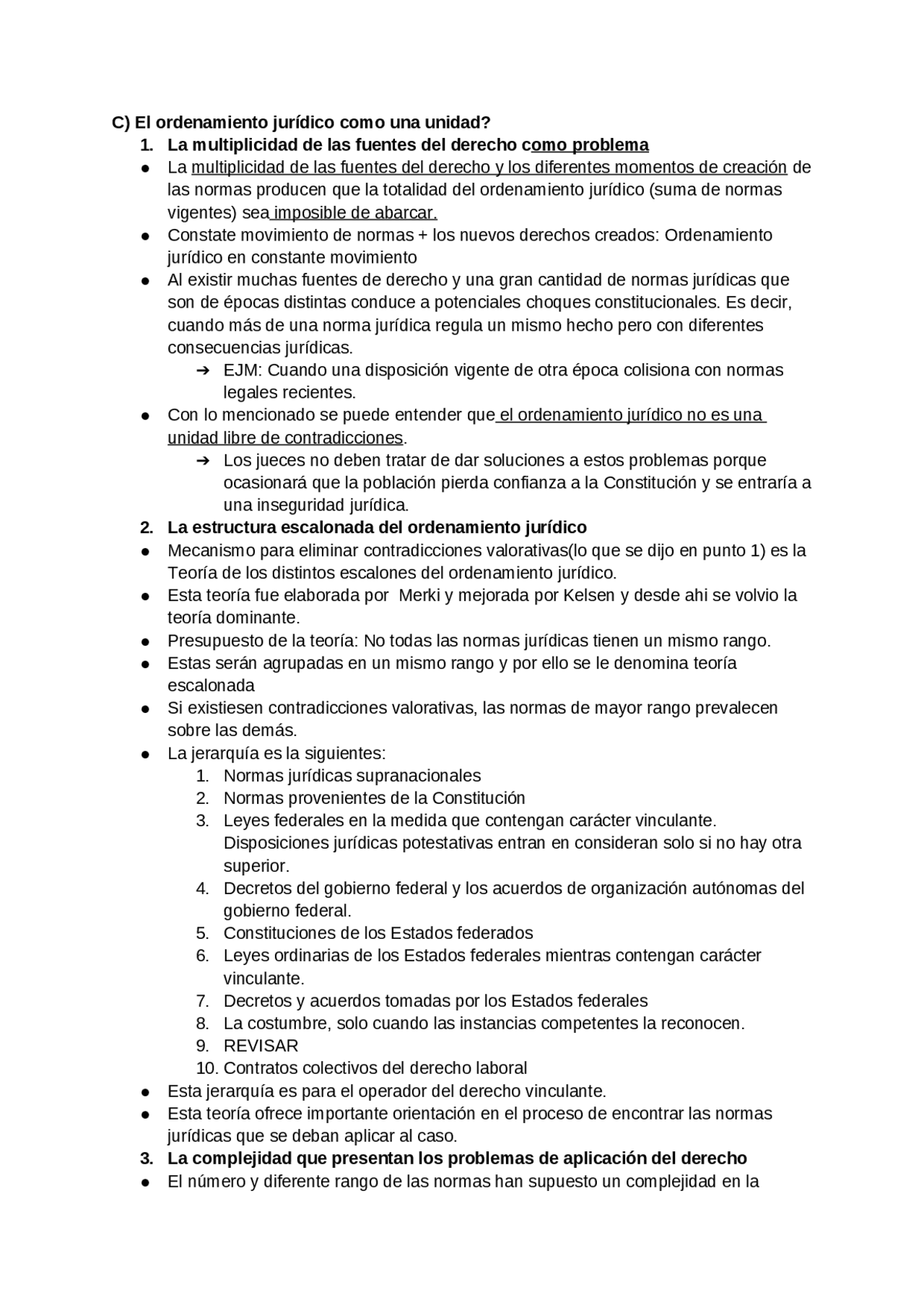 Teoría General Del Derecho Resúmenes De Derecho Docsity