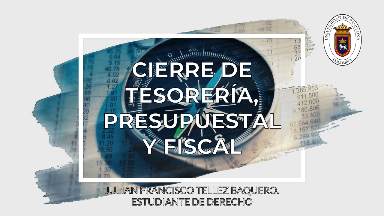 Cierre Presupuestal Y Fiscal Docsity