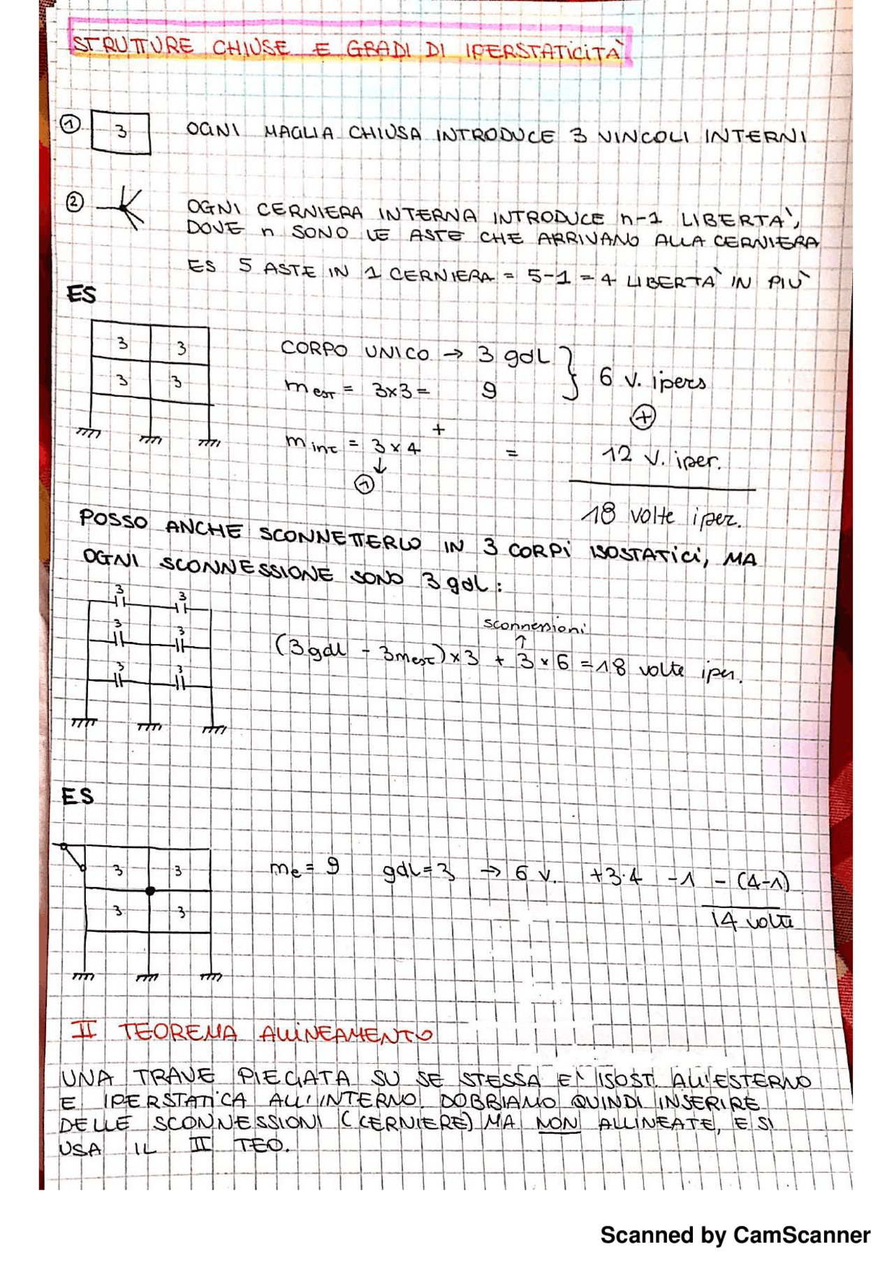 Statica Ranocchiai Orale Exams Of Statics Docsity