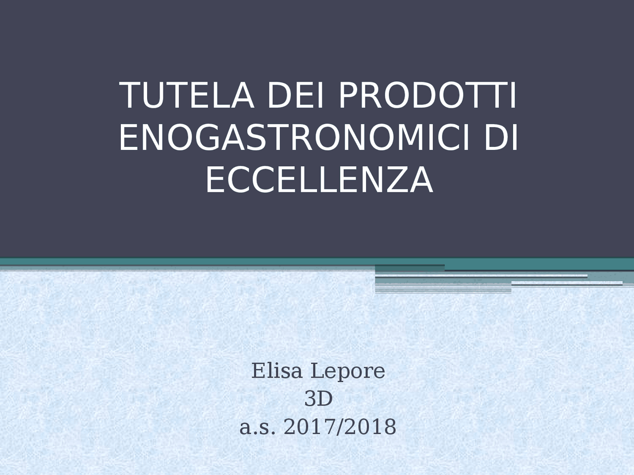 I Marchi Di Qualità Docsity