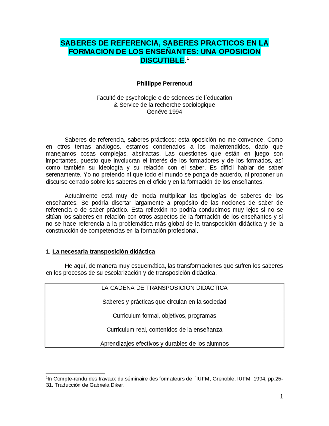 Perrenoud y como se hace eficaz la enseñanza en los metodos de ...