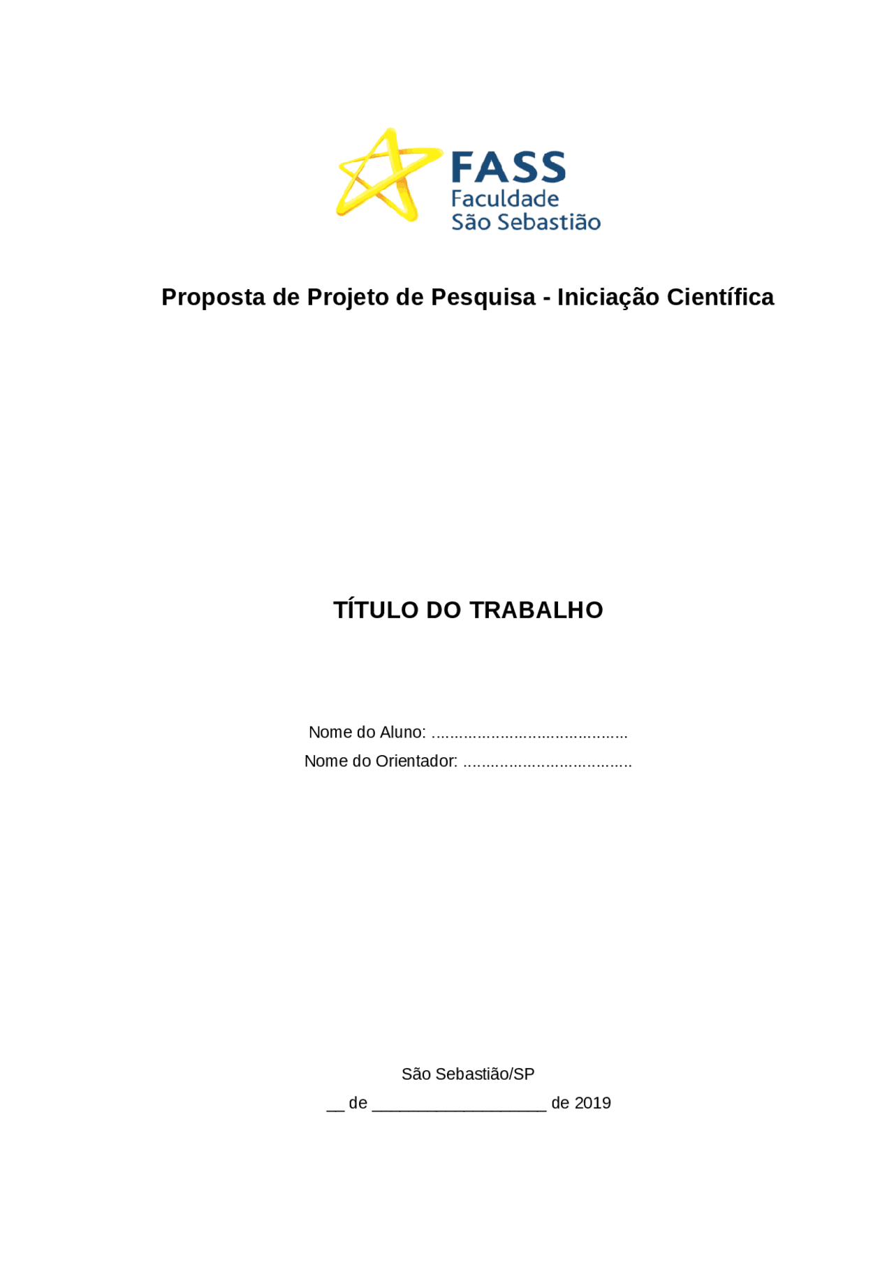Projeto Como Modelo Docsity