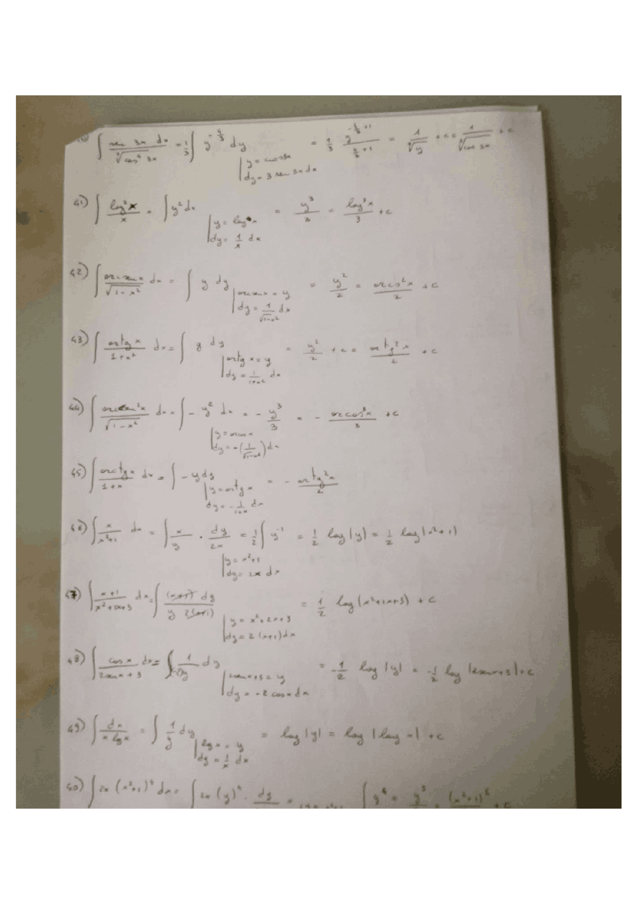 Integrali Parte 1 Docsity