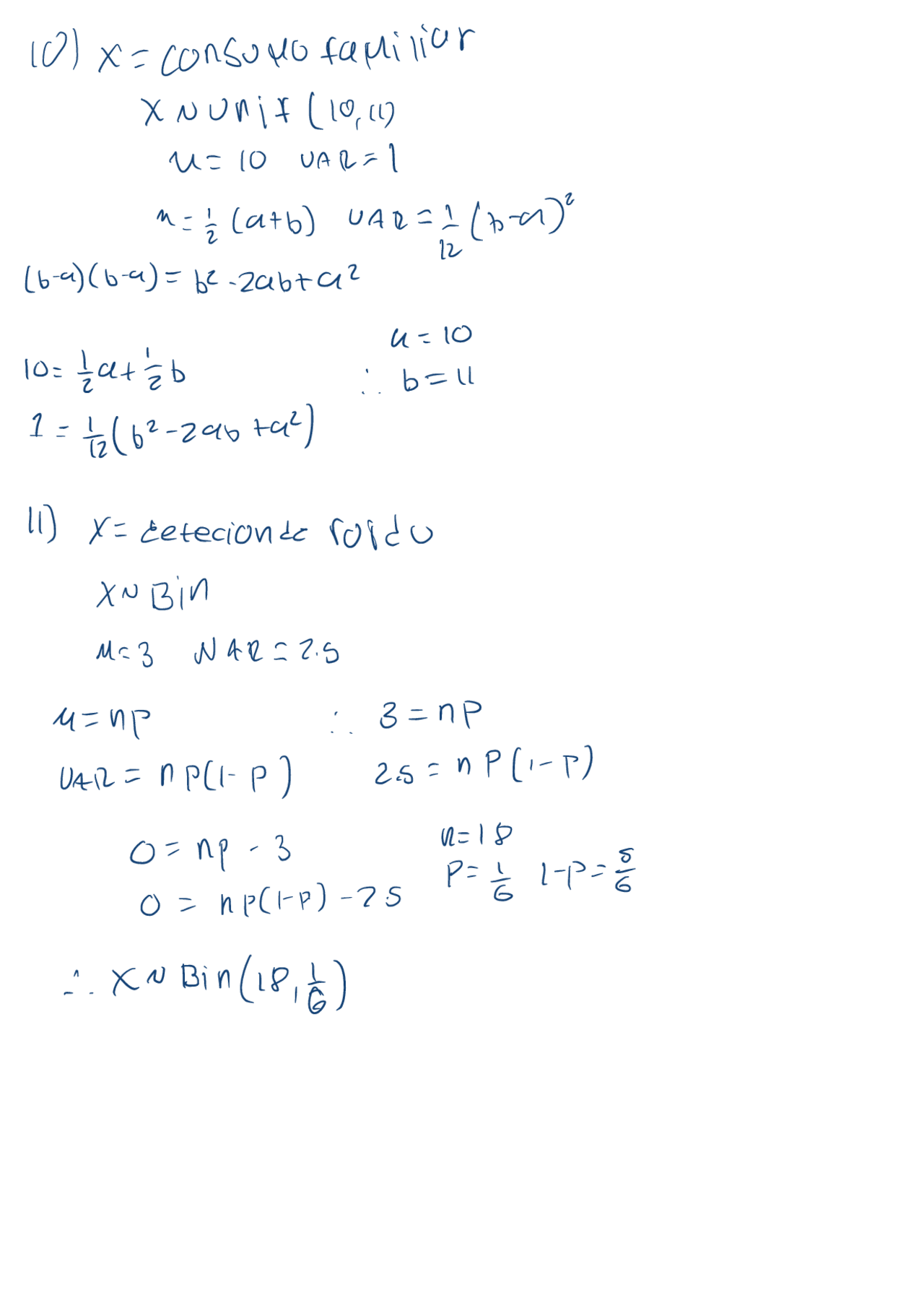 Ststs Exercises For Inference Docsity
