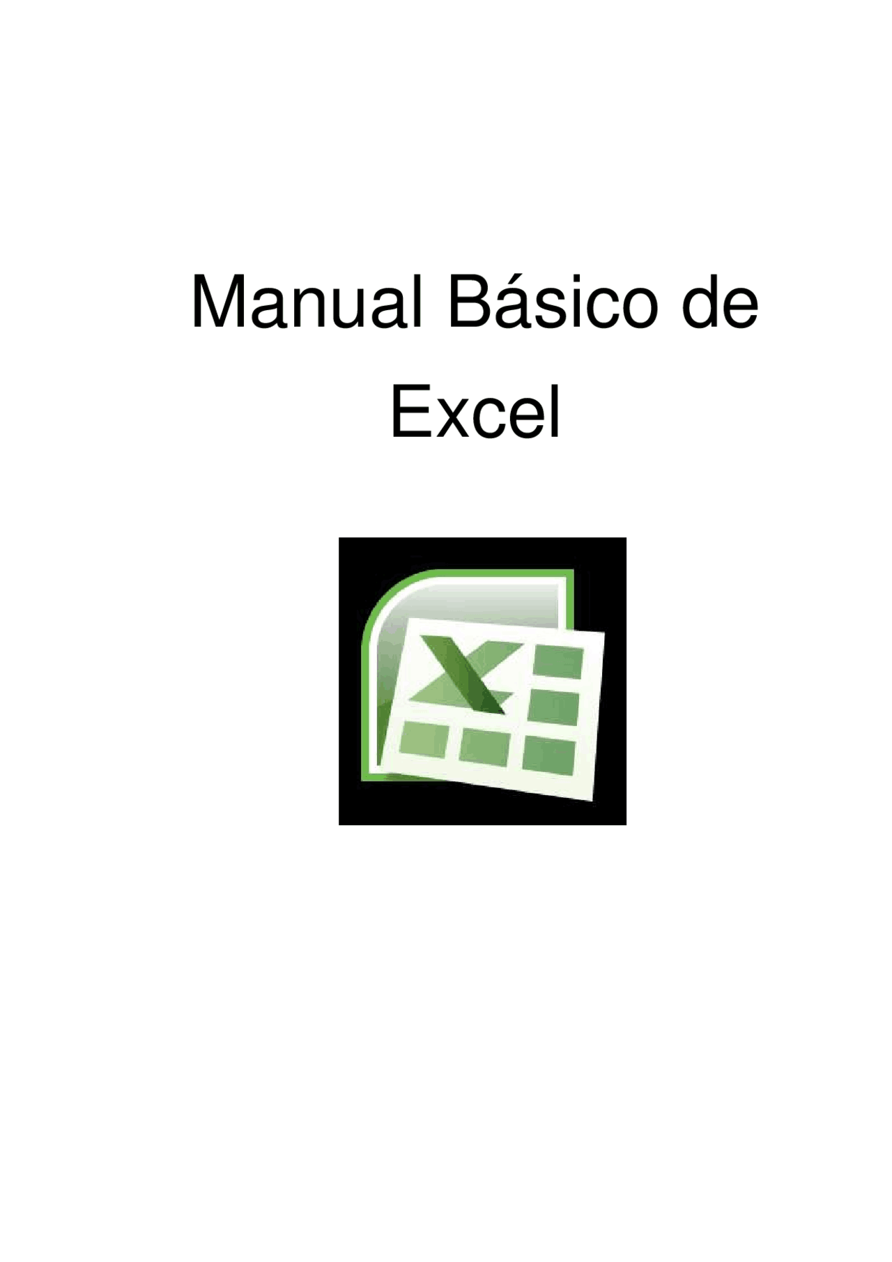 Manual de microsoft excel - Docsity