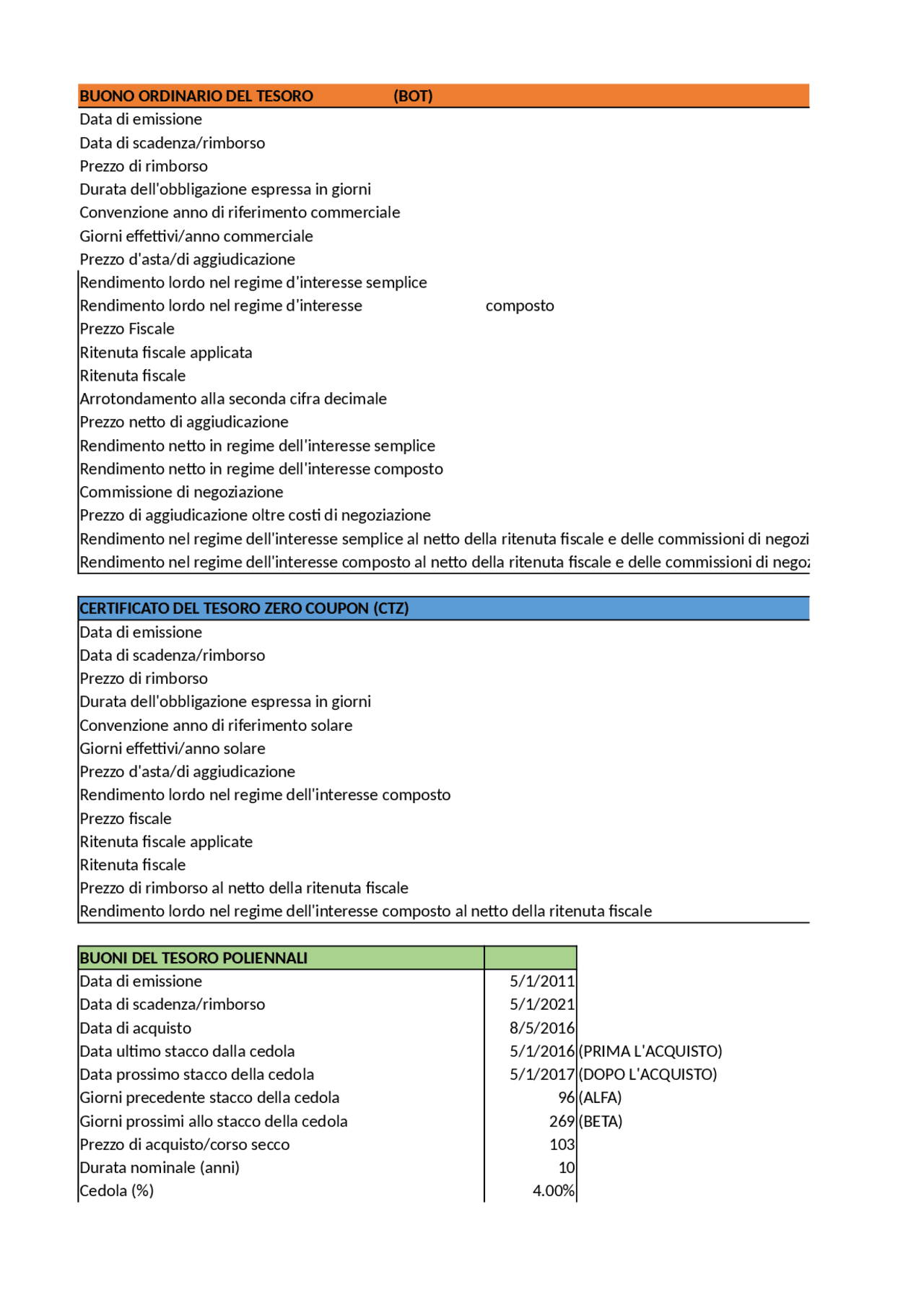 Economia e Tecnica dei Mercati Mobiliari prof. Mango - Docsity