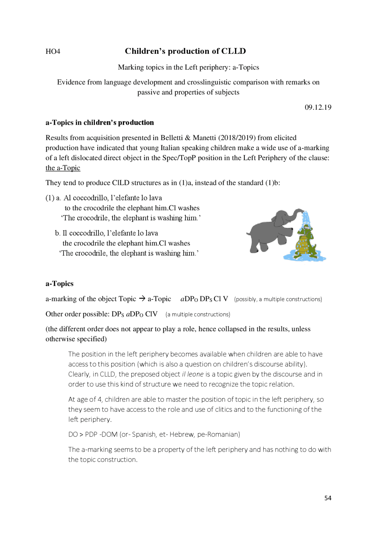 Appunti Morfosintassi Docsity