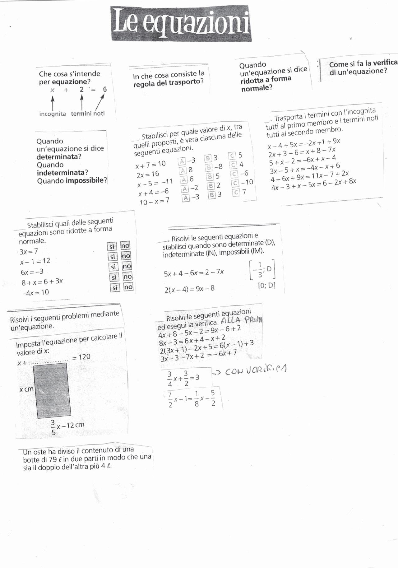 Verifica Di Matematica Docsity
