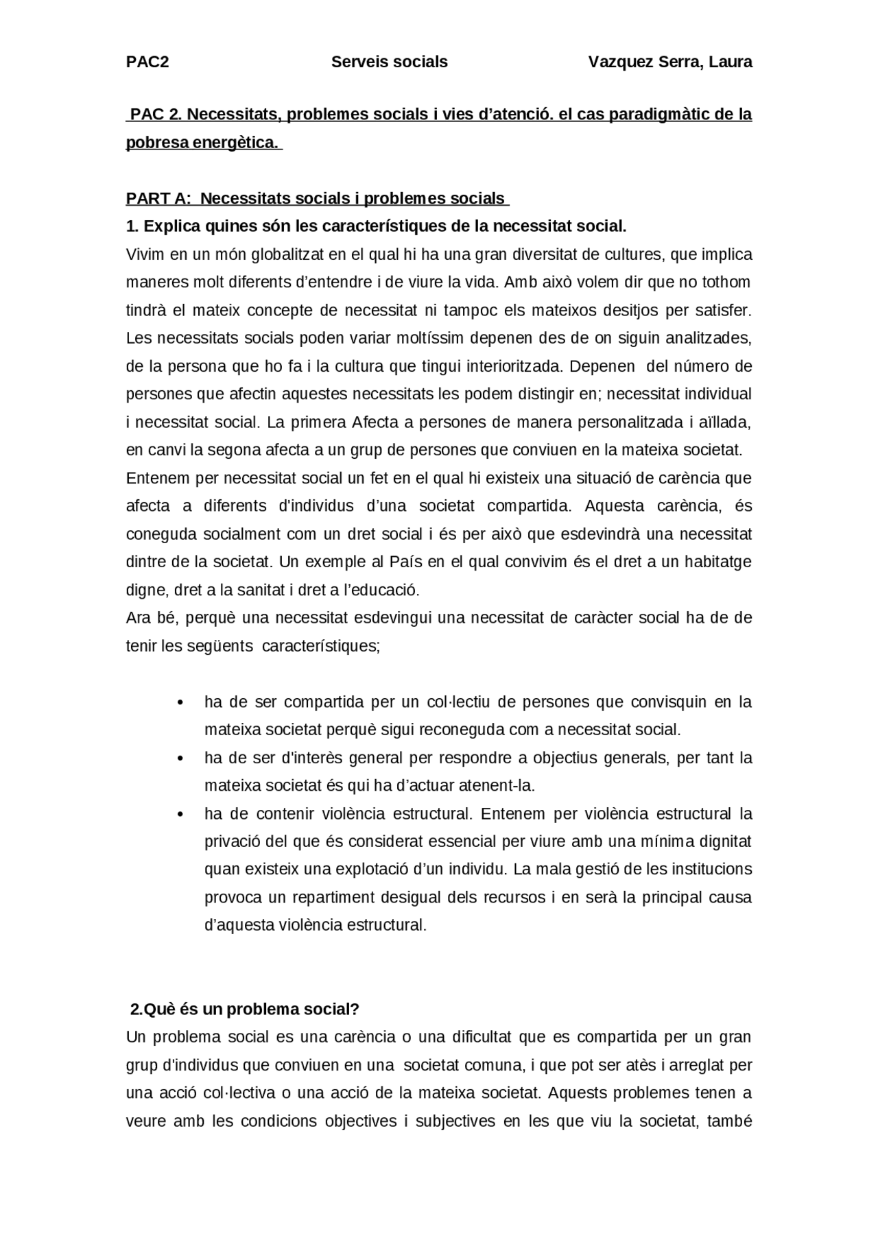 Serveis Socials Pac 2 Docsity