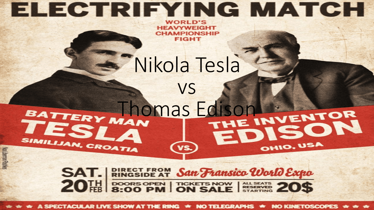 THOMAS EDISON E NIKOLA TESLA | Appunti di Scienze e tecnologie ...