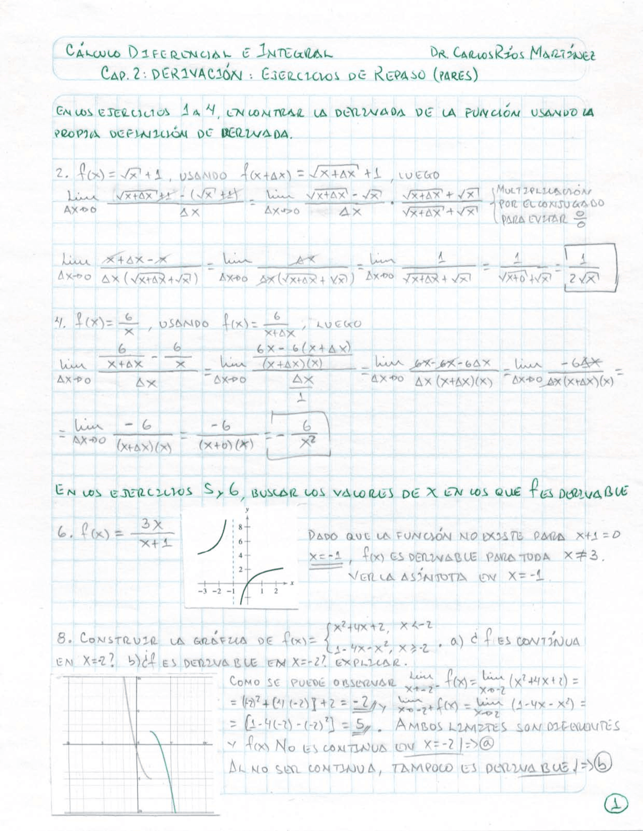 Repaso del capitulo 2 - Docsity