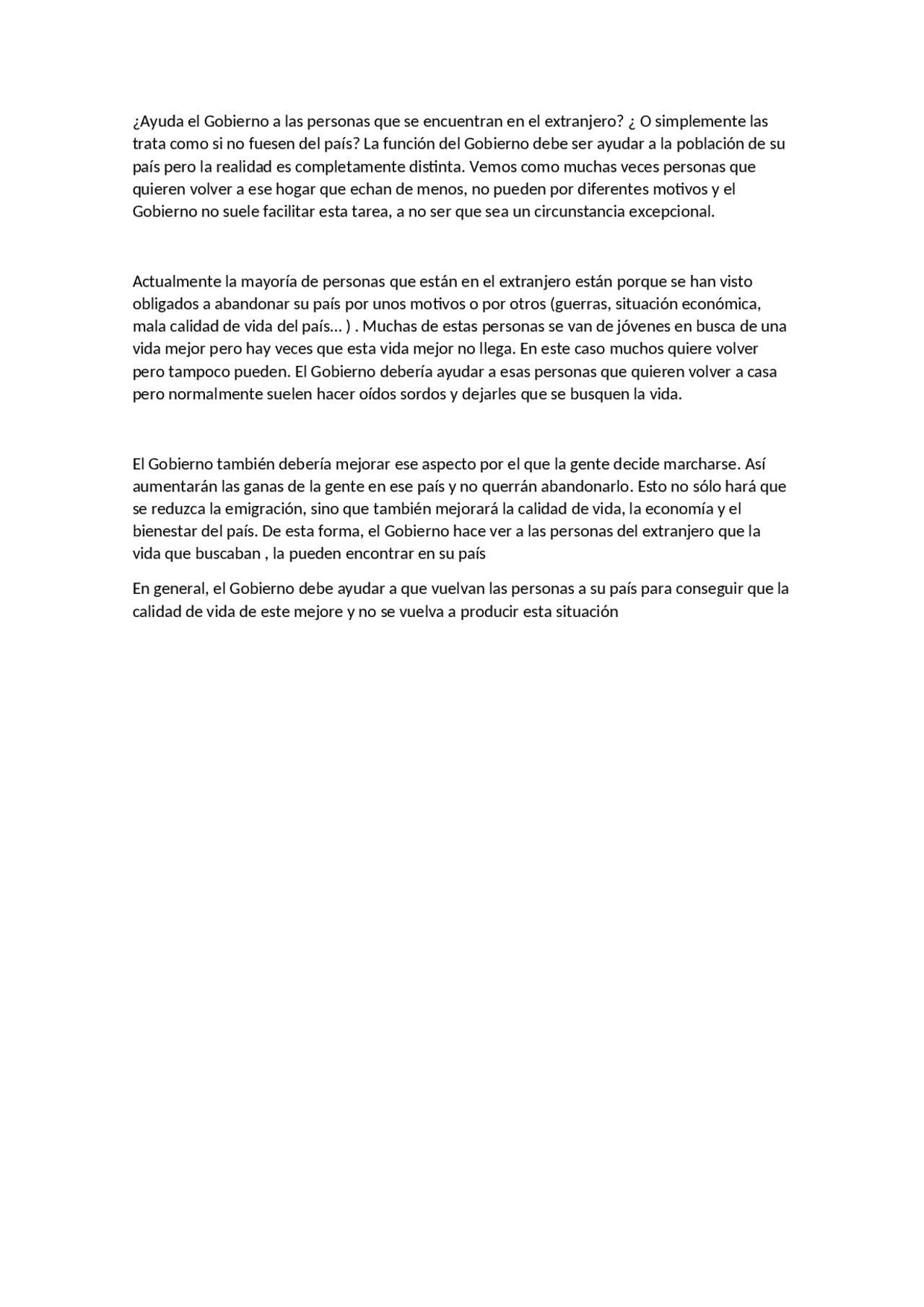 Texto Argumentativo Para Practicar Docsity