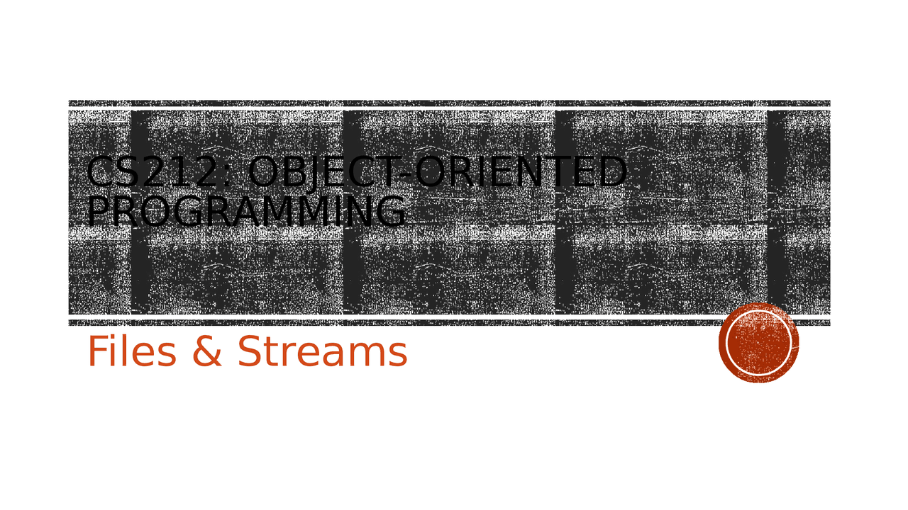 File Handling And Its Uses Assignments Programming Languages Docsity