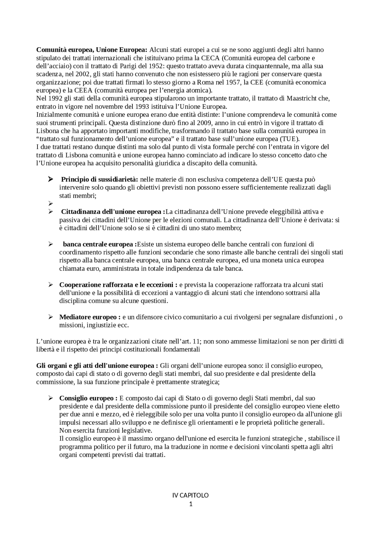 Riassunto Capitolo 4 Libro Ugo Rescigno Diritto Pubblico Docsity
