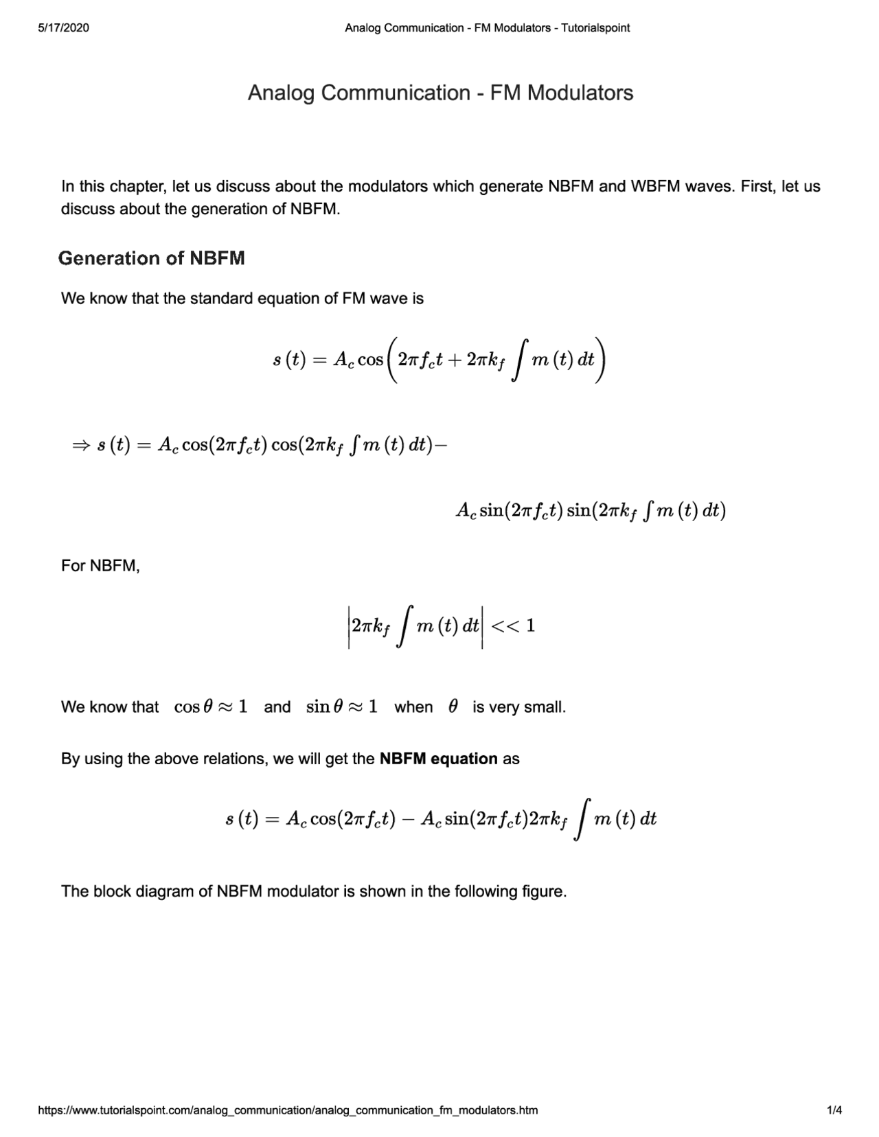 Communication System Docsity