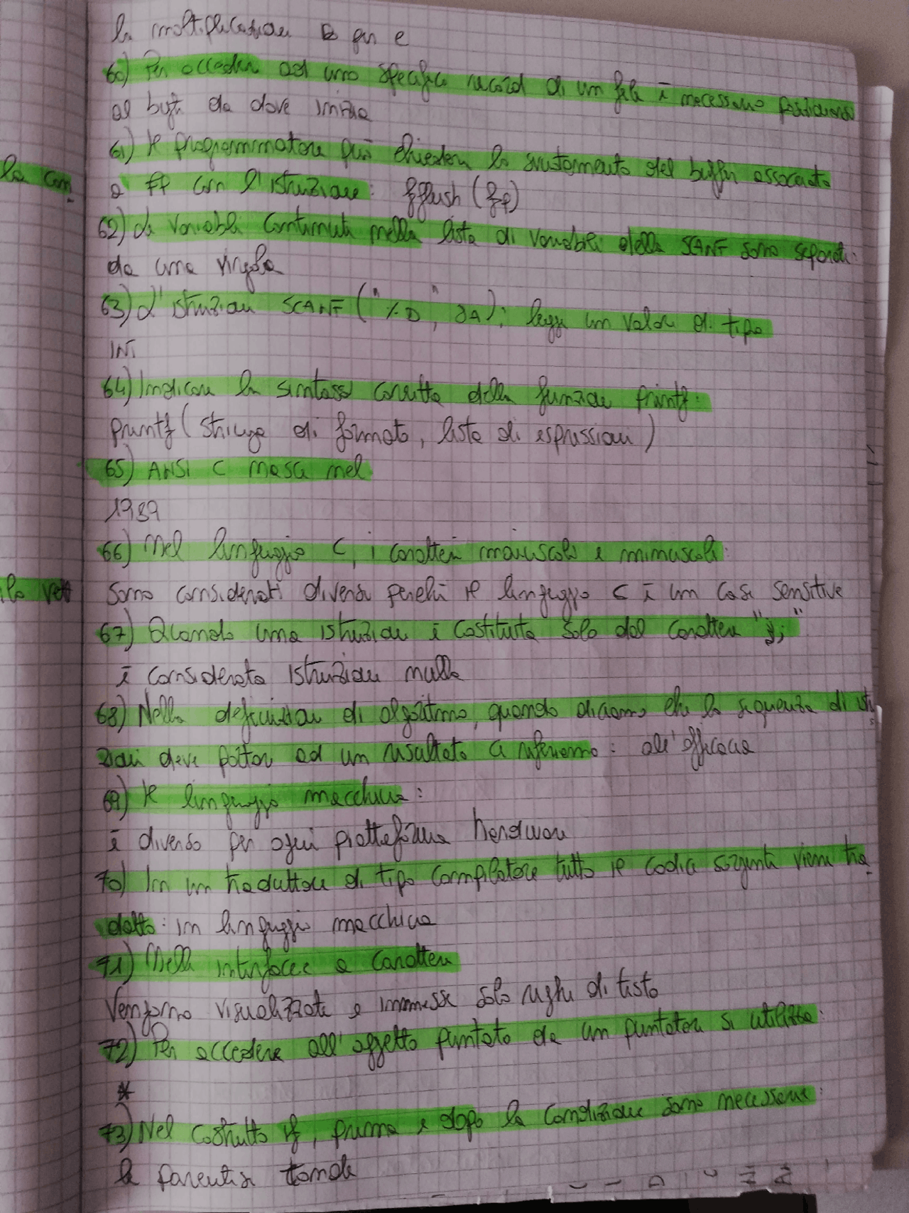 Programmazione Unimercatorum Docsity
