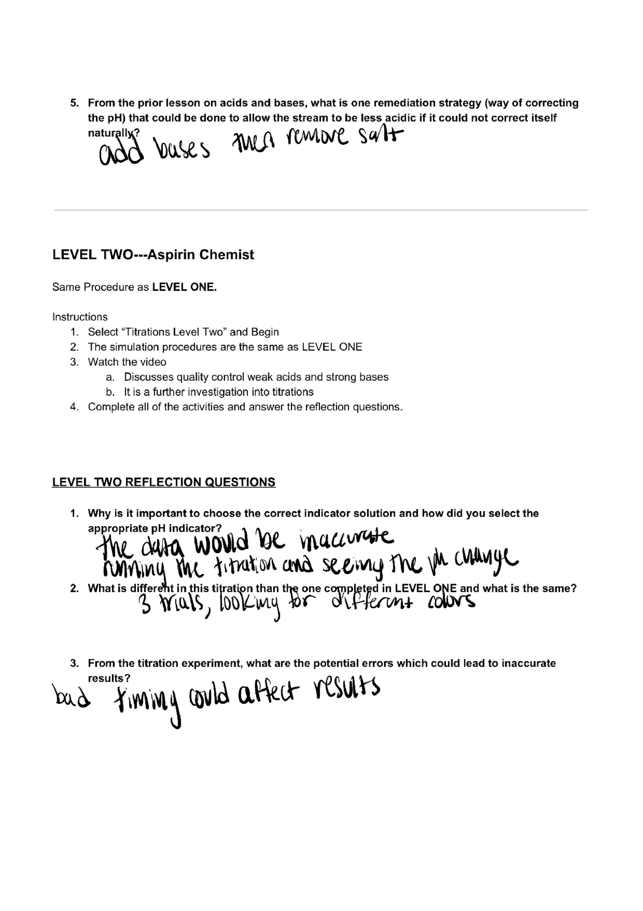 Science Dissolution Assignments Earth Science Docsity