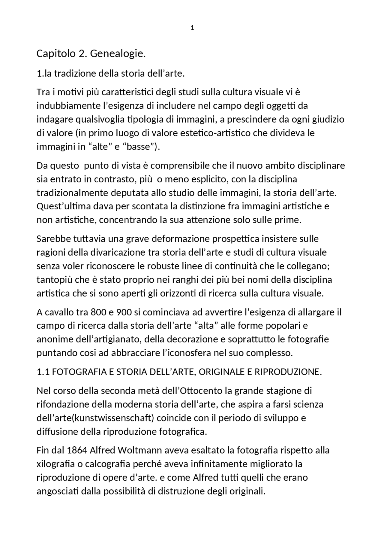 Manuale Di Cultura Visuale Docsity