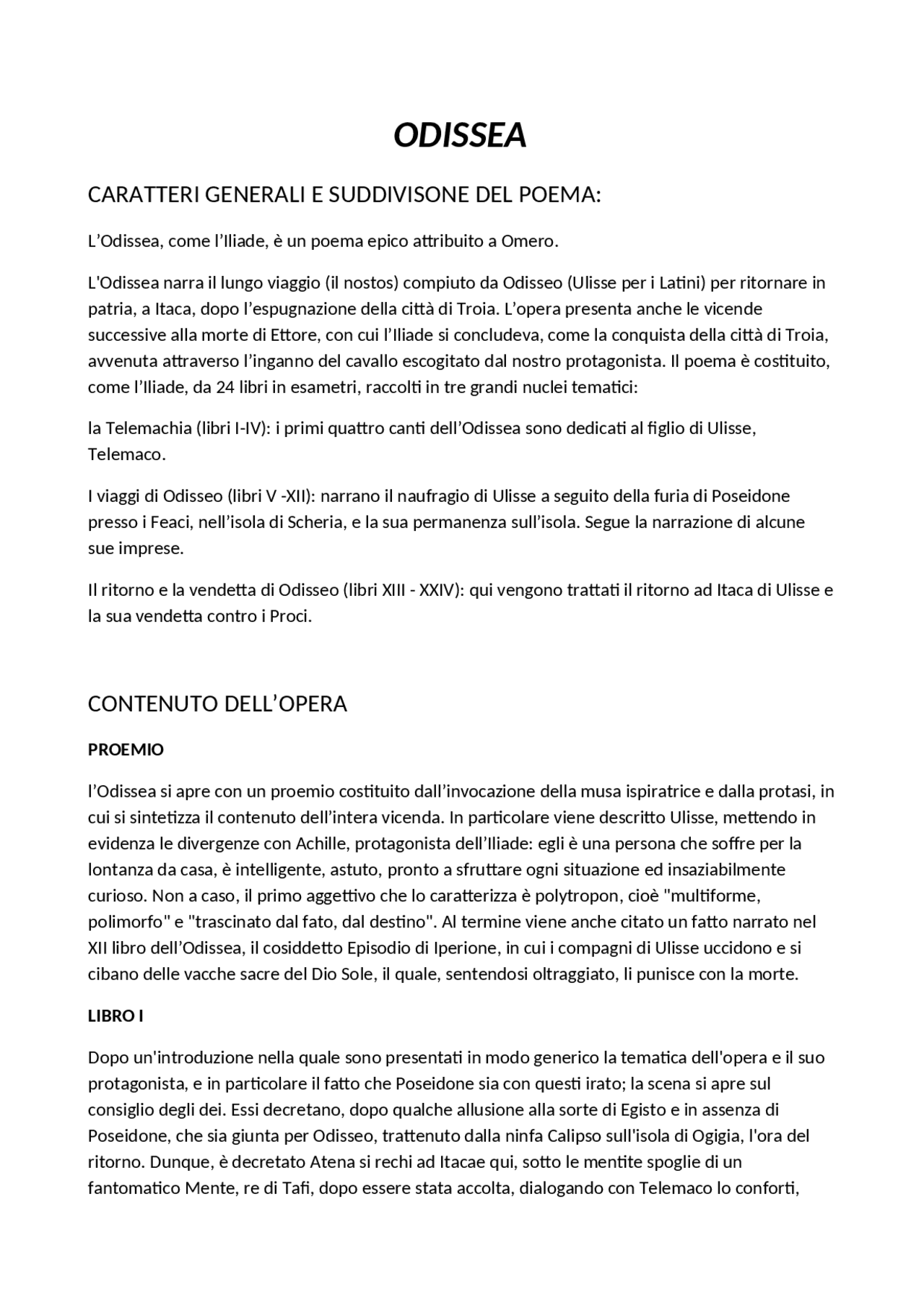 Letteratura Comparata Docsity