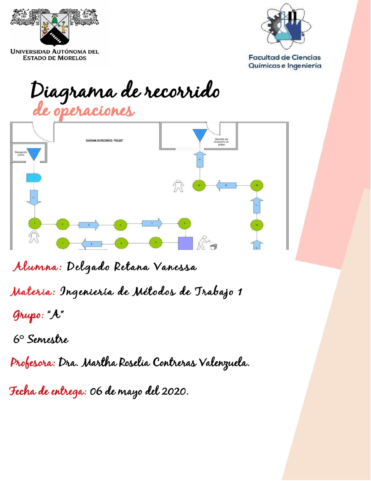 Diagrama de recorrido | Ejercicios de Ingeniería | Docsity