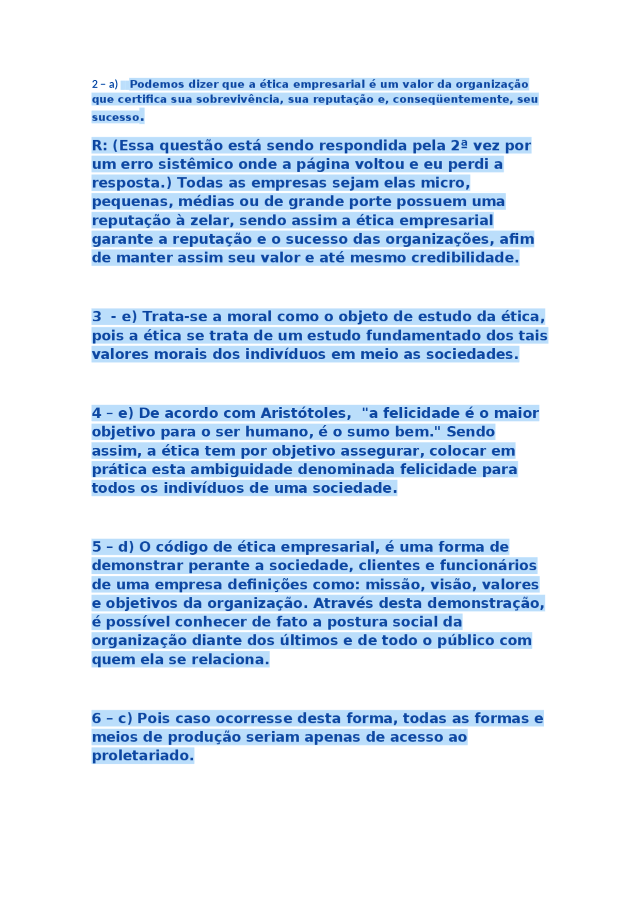 Eds Ética Unip 2020 Docsity