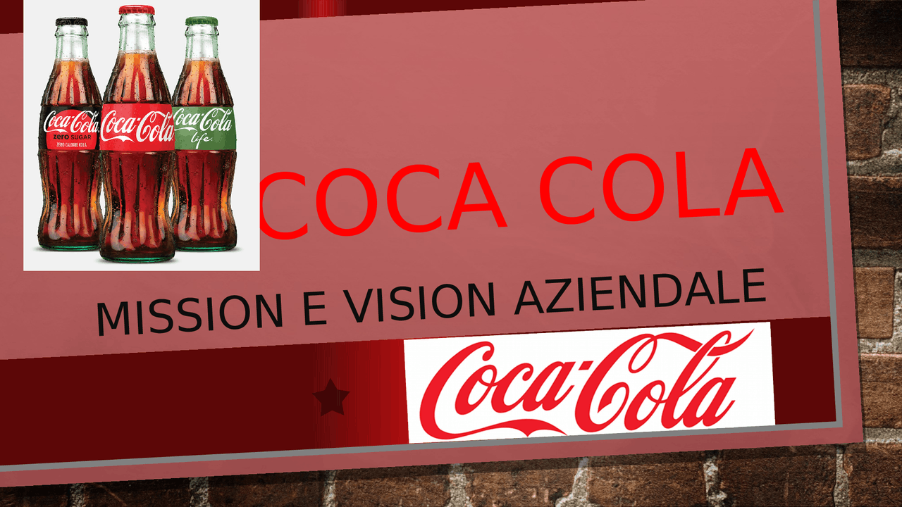 COCA COLA-vision e mission - Docsity