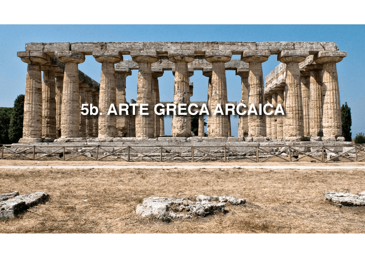 Dispense sul tempio greco - Docsity