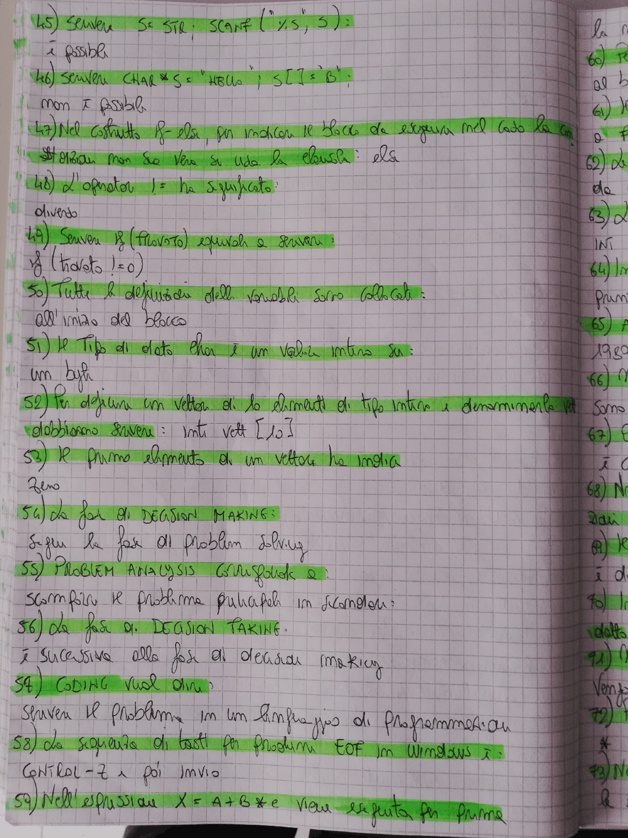 Programmazione Unimercatorum Docsity
