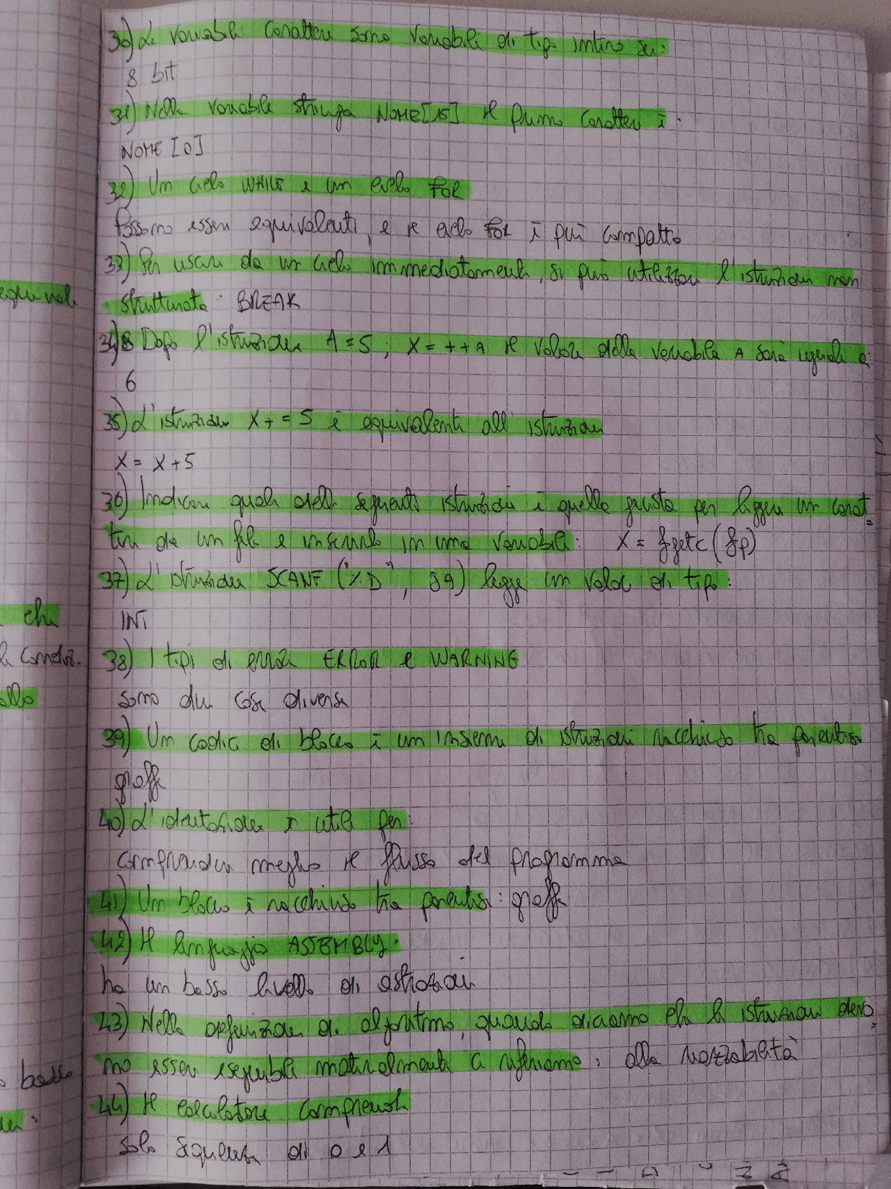 Programmazione Unimercatorum Docsity