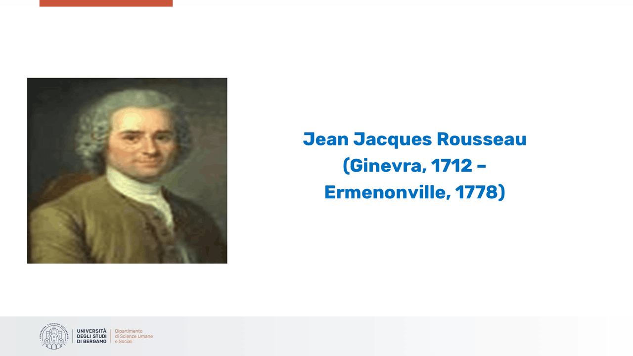 Jean Jacques Rousseau | Appunti di Storia Della Pedagogia | Docsity