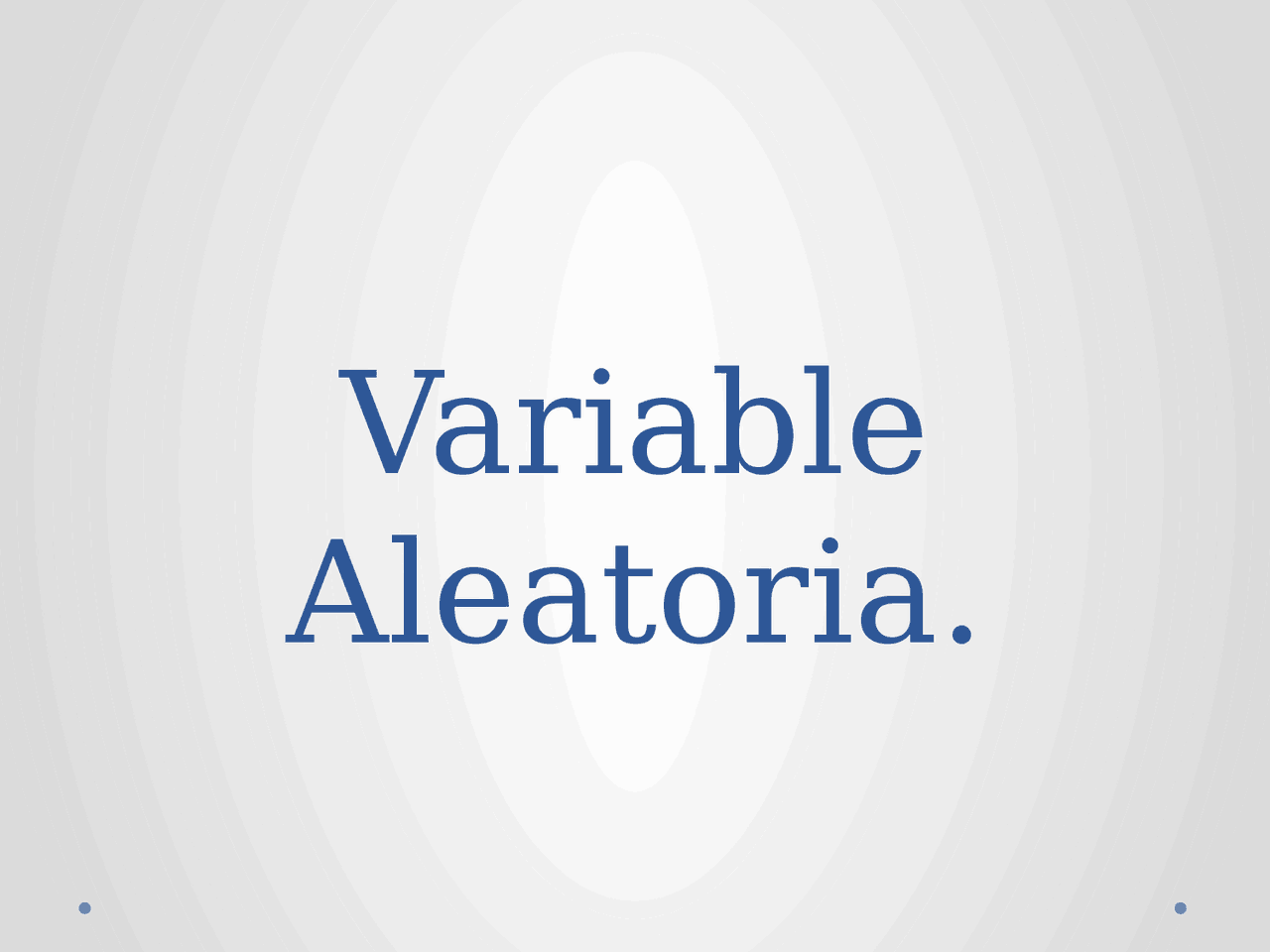 Variable aleatoria-probabilidad y estadistica - Docsity