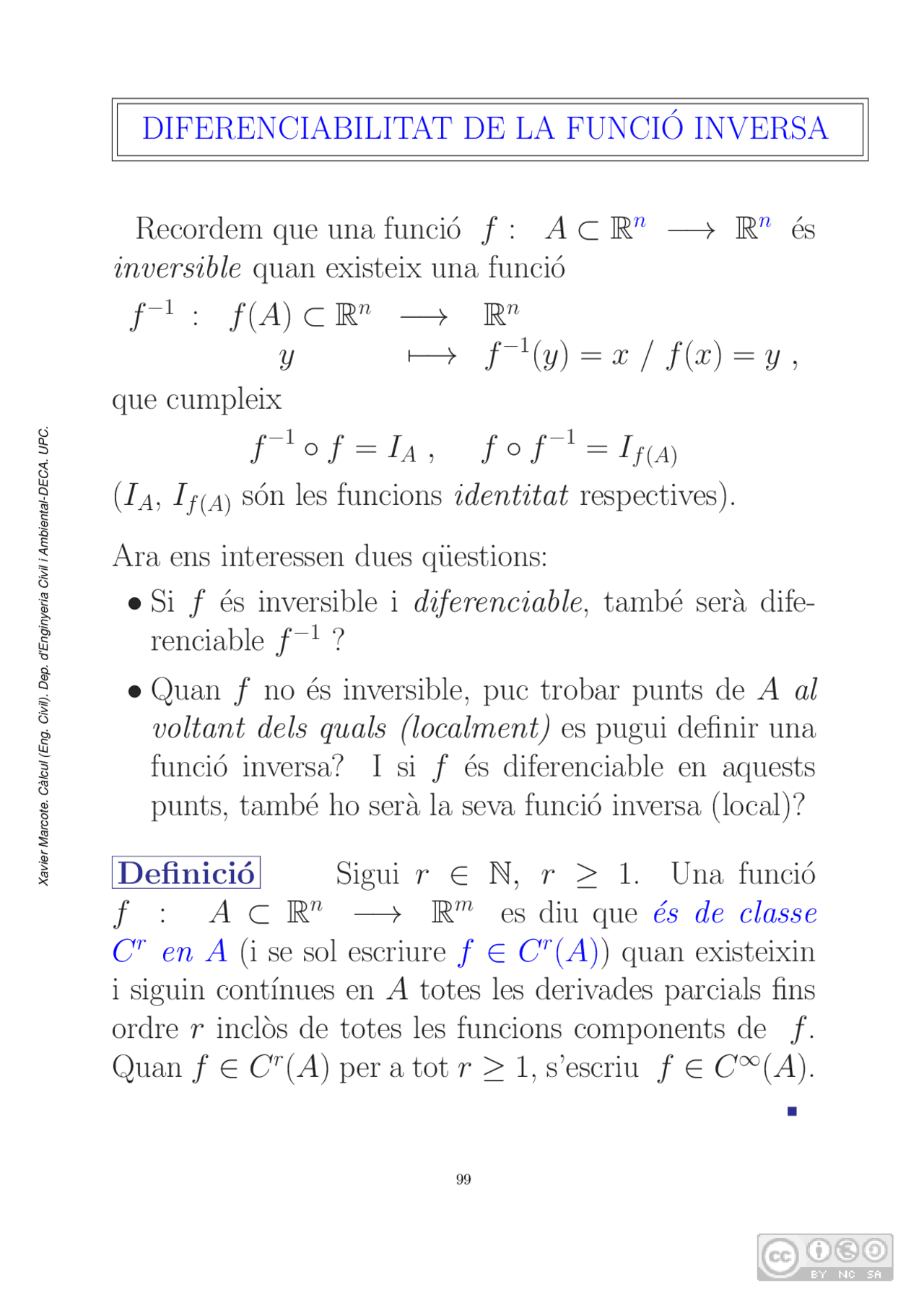 Calculo multivariable - Docsity