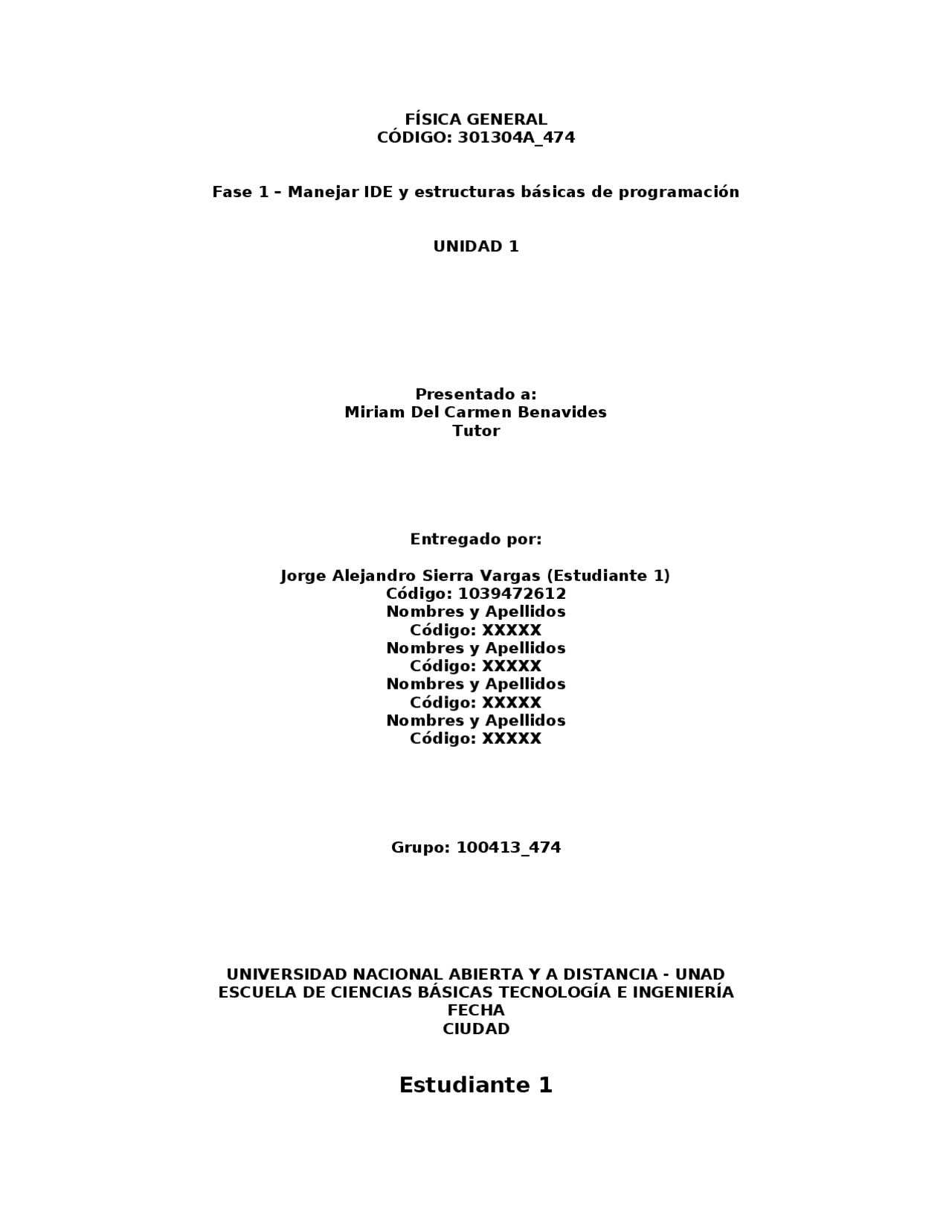 Estructuras básicas de programación - Docsity