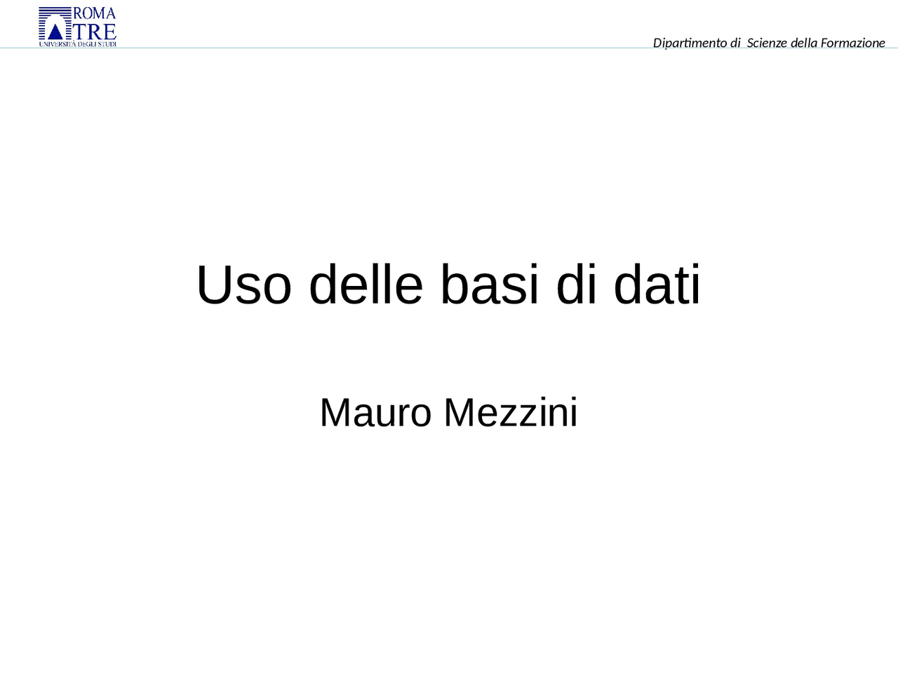 Informatica Di Base Docsity