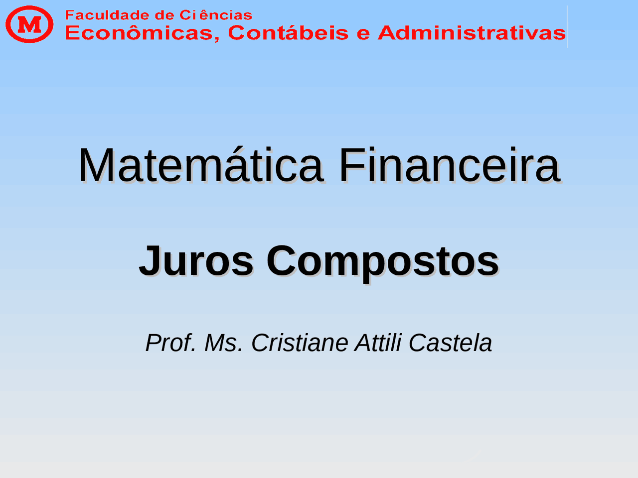 MATEMATICA FINANCEIRA - Docsity