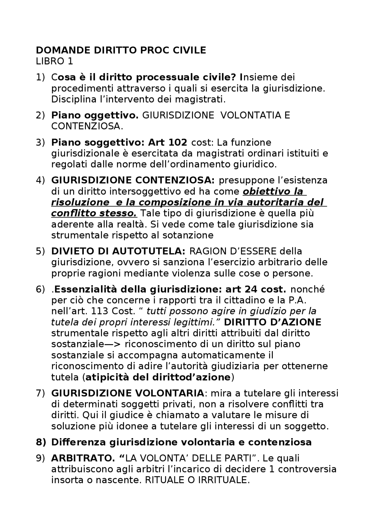 Domande Libro 1 Balena Docsity