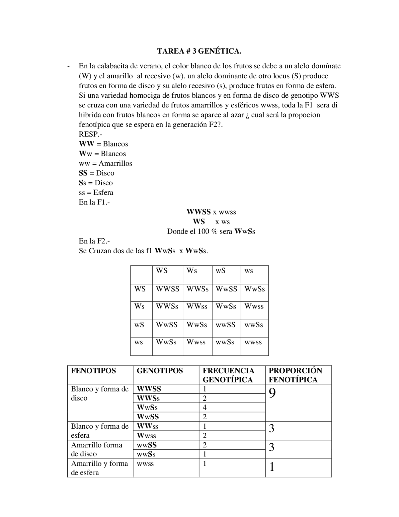 Ejercicios De Genetica Ejercicios De Genética Docsity