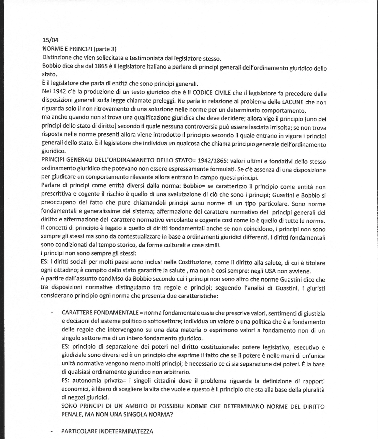 Diritto come norma o insieme di norme 3 | Study notes of Philosophy of ...