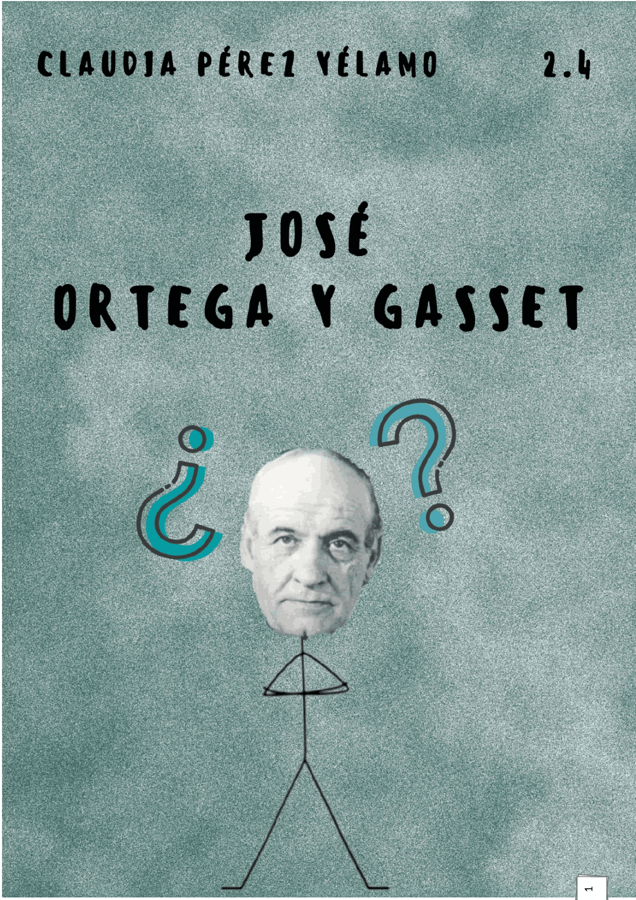 Estándares De Ortega Y Gasset Docsity