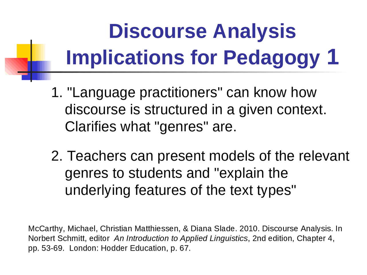 Discurso y sociedad actual - Docsity