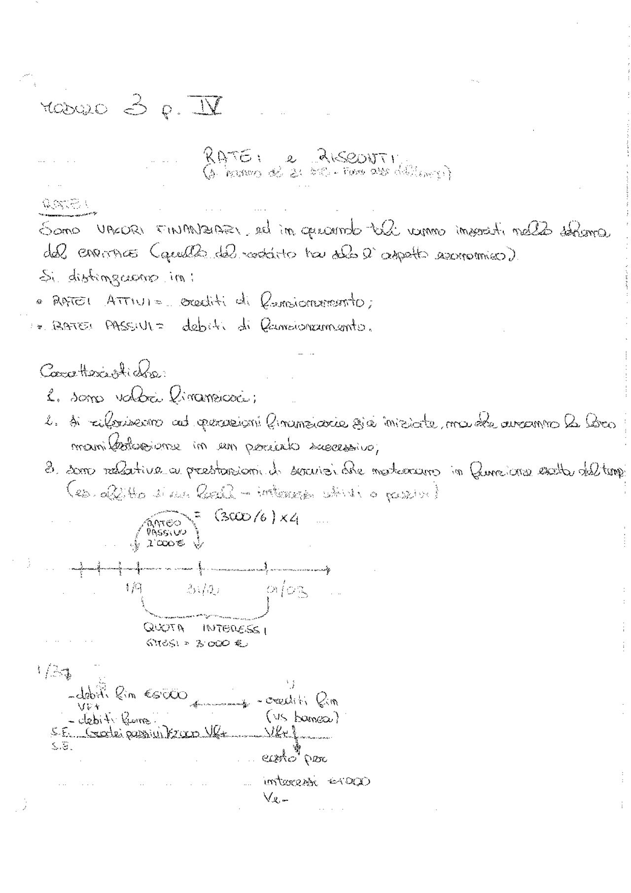 Economia Aziendale Modulo 3 Docsity