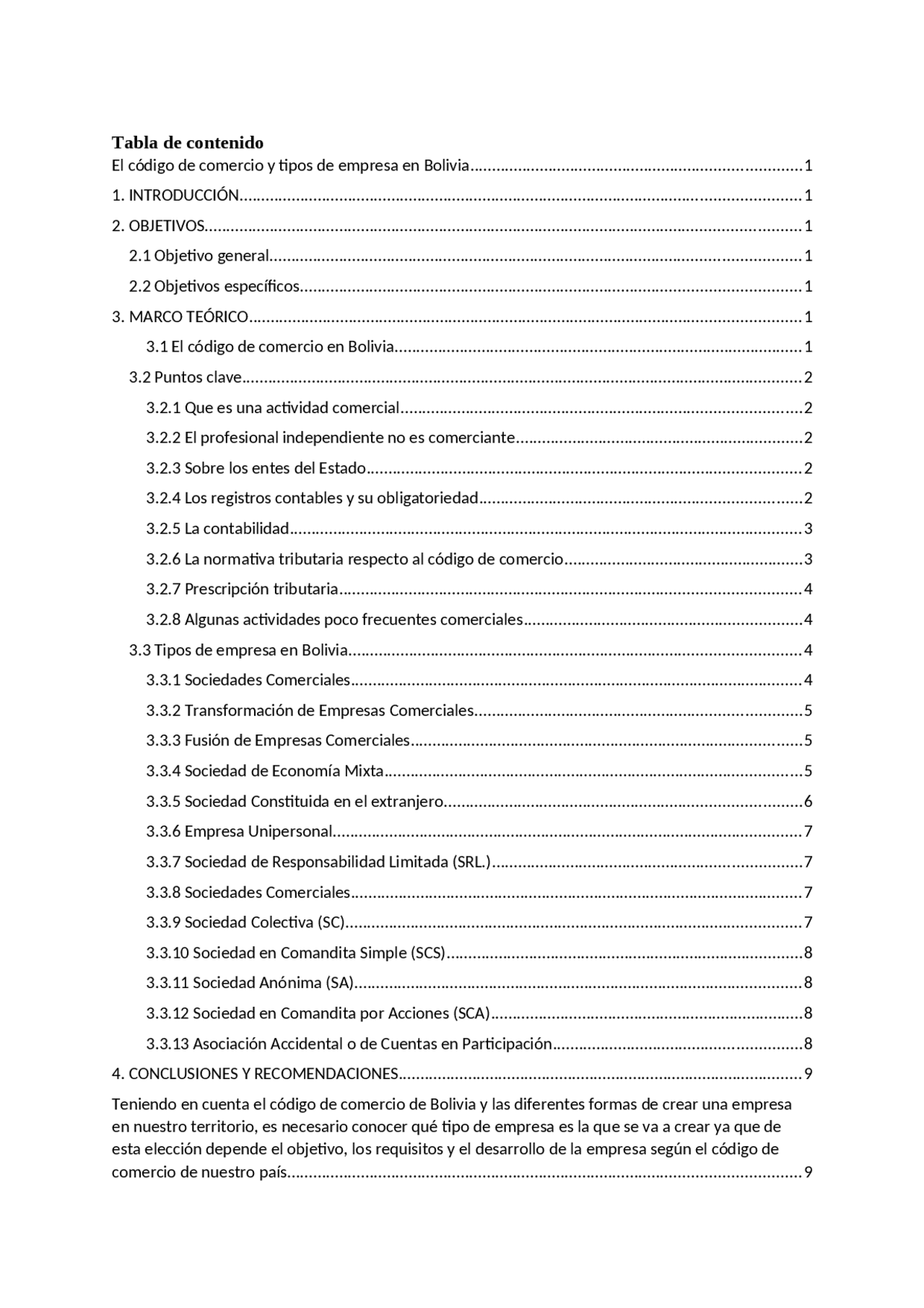 CODIGO DE COMERCIO EN BOLIVIA - Docsity